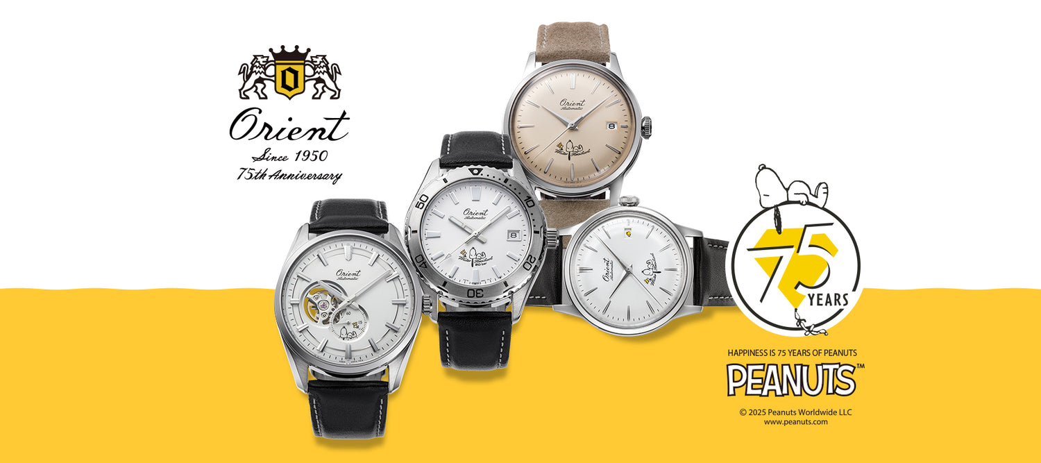 Orient × Peanuts™ 75週年聯名腕錶璀璨登場 – Orientwatchtaiwan
